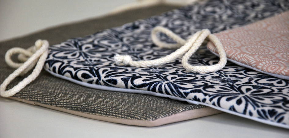 Jak ušít podsedák se snímatelným potahem na židli l Látkaniny