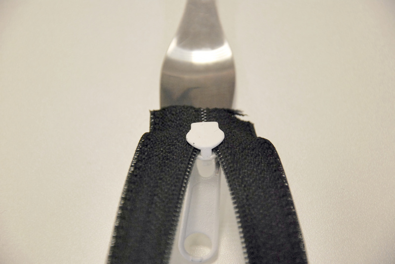 Jak nasadit jezdec na zip - dva postupy l Látkaniny